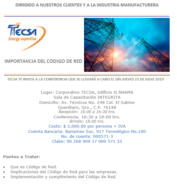 Sanciones por el incumplimiento del Código de Red para las empresas